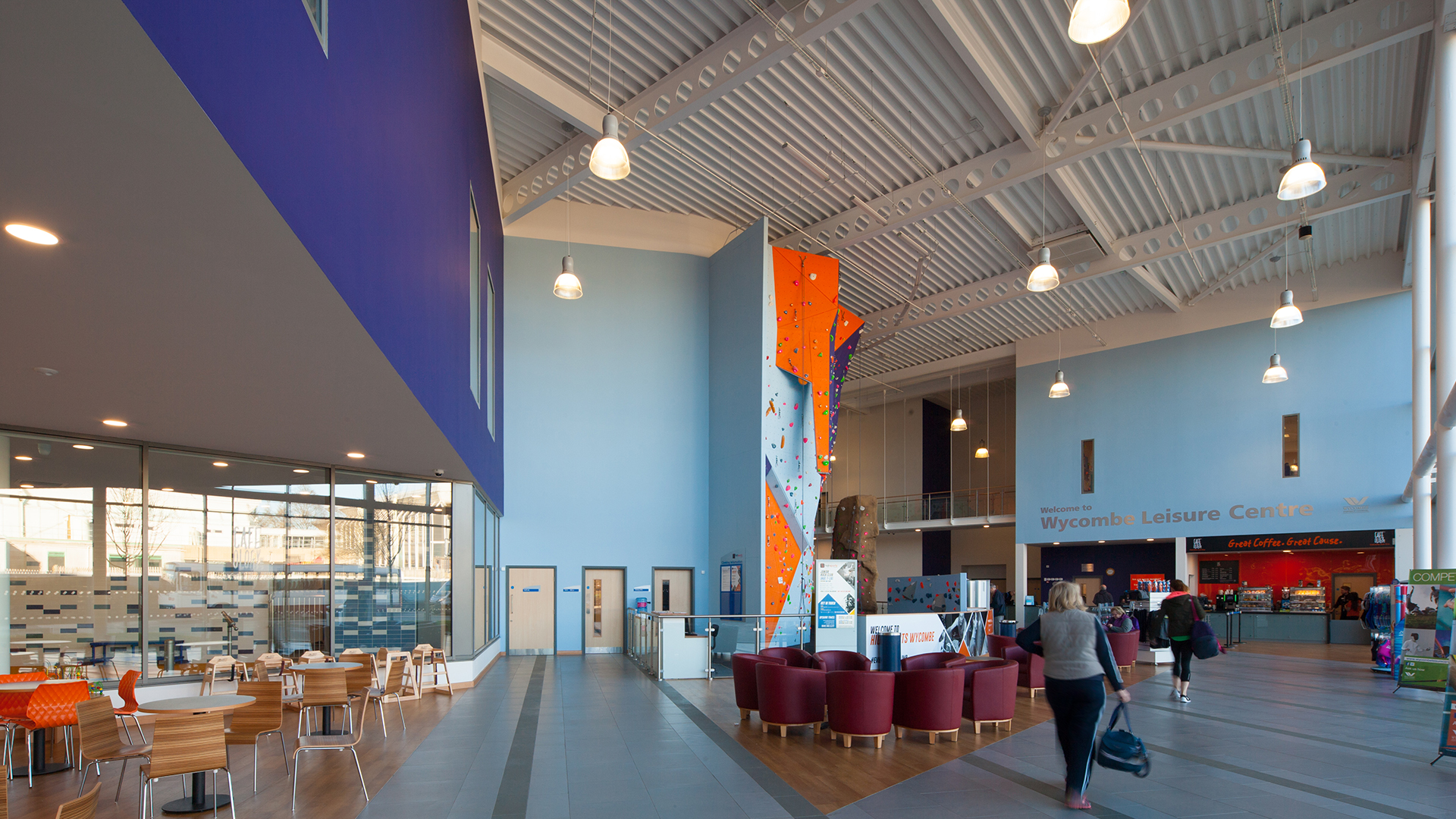 High Wycombe Sports & Leisure Centre - SPACE&PLACE