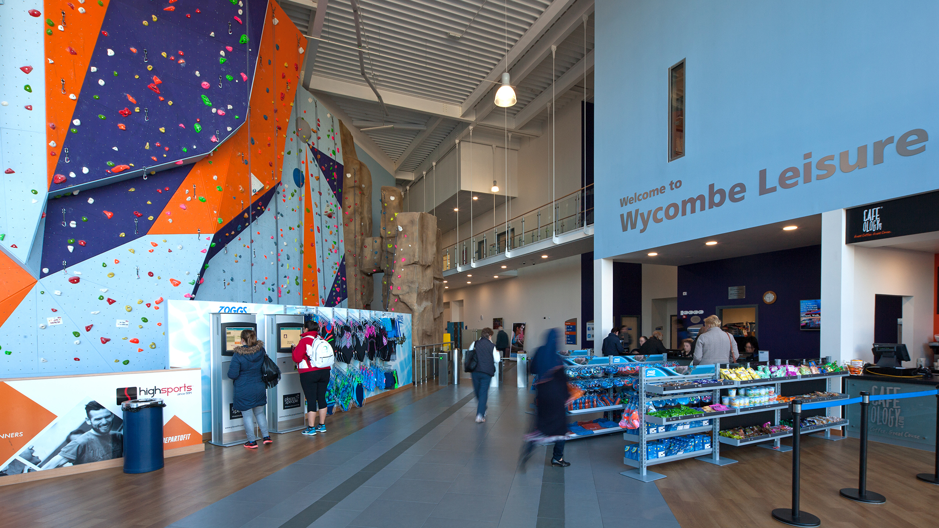 High Wycombe Sports & Leisure Centre - SPACE&PLACE
