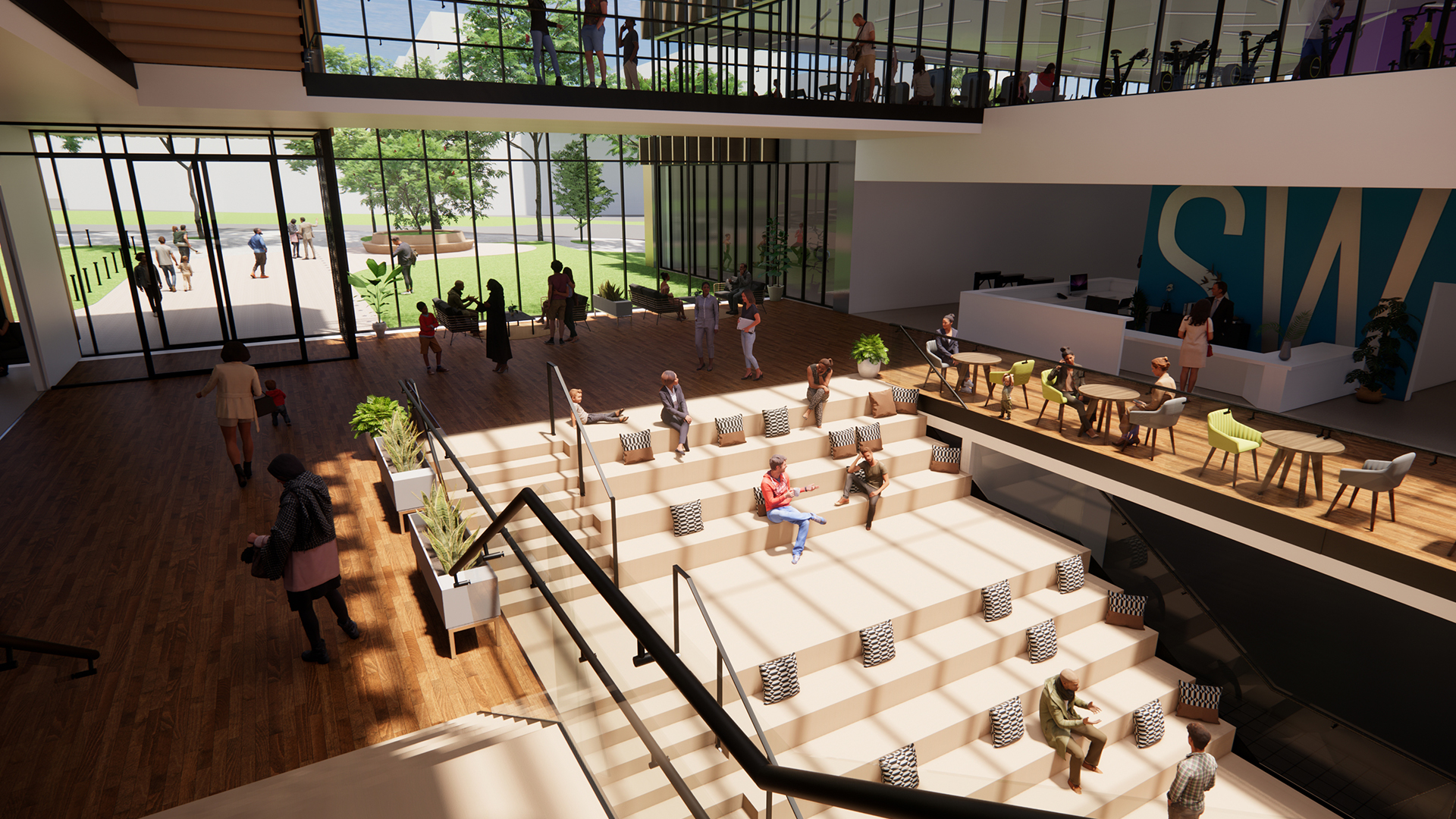 Bradford BWell Hub - Space & Place