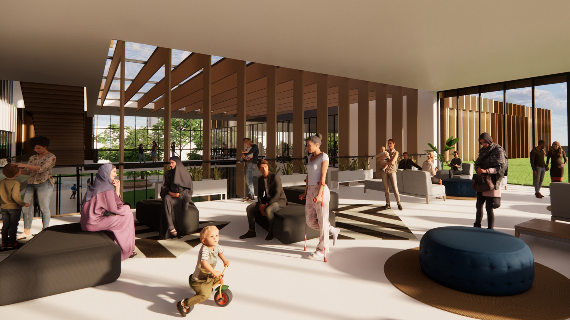 Bradford BWell Hub - Space & Place
